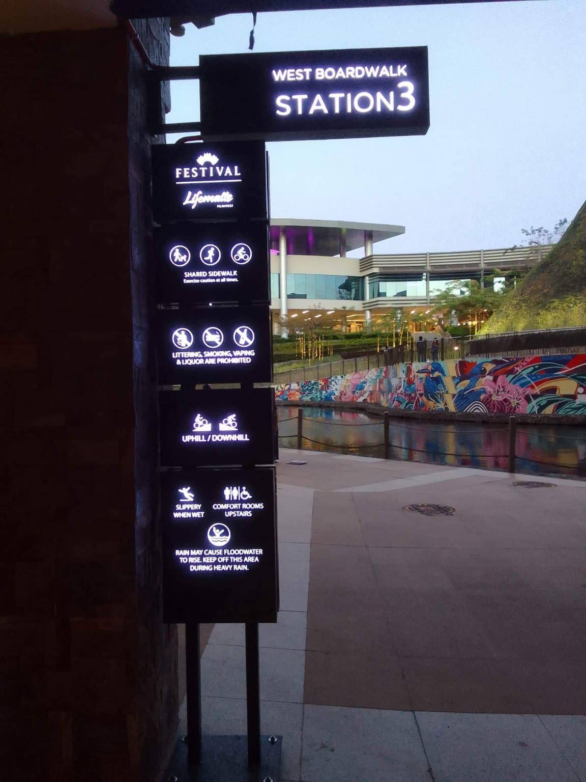 Guide Your Way: Filinvest Boardwalk's Directional Sign Posts | M&G ...