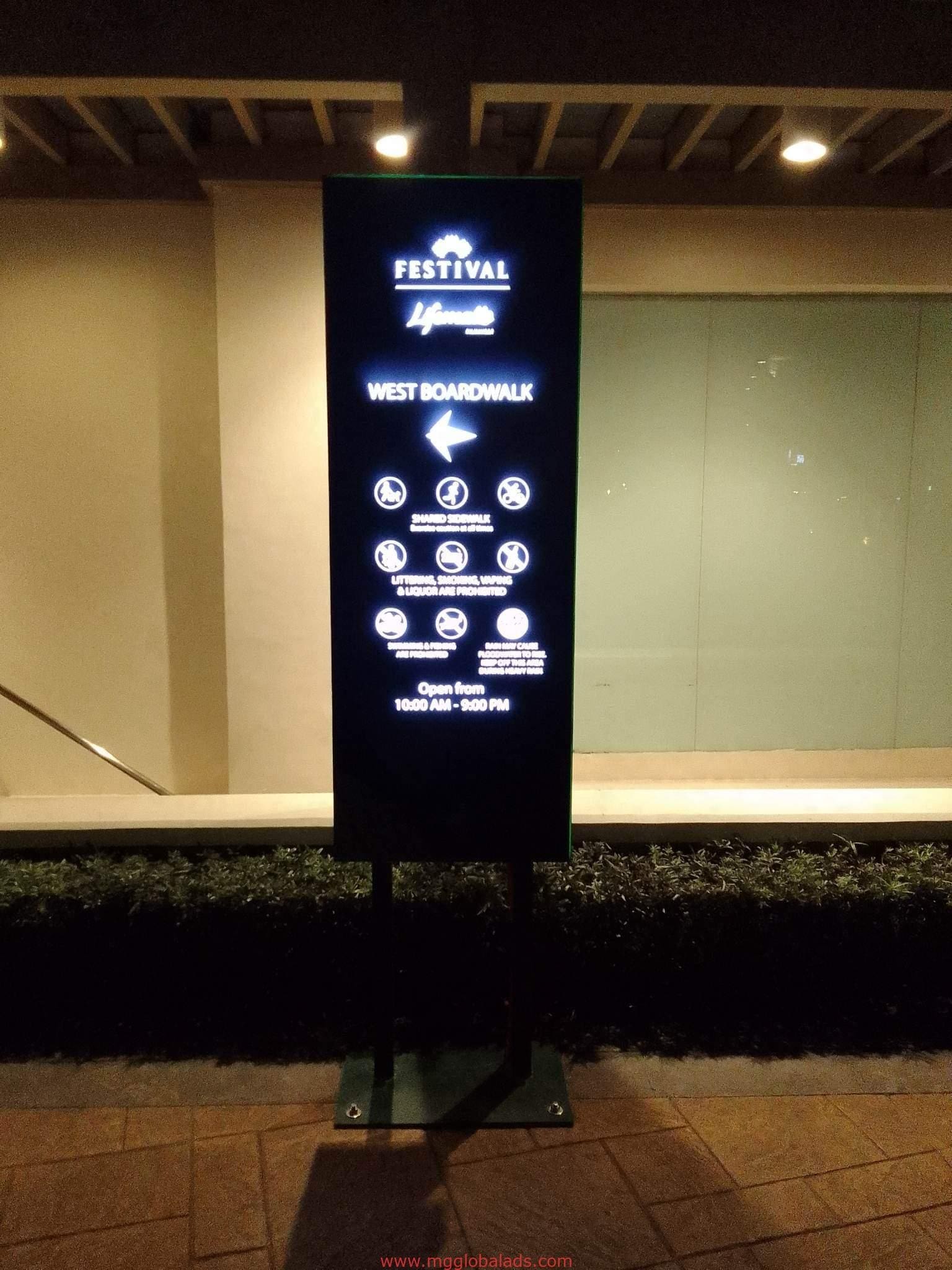 Guide Your Way: Filinvest Boardwalk's Directional Sign Posts | M&G ...