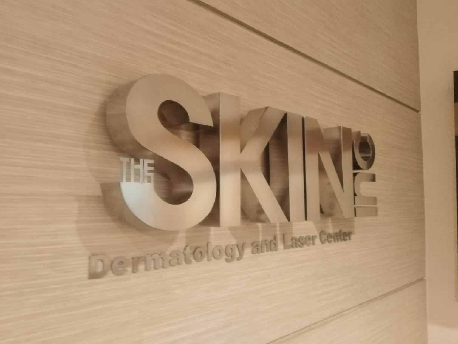 M&G Global Ads' High-End Stainless Outdoor Sign for Skin Inc.: A Classy ...